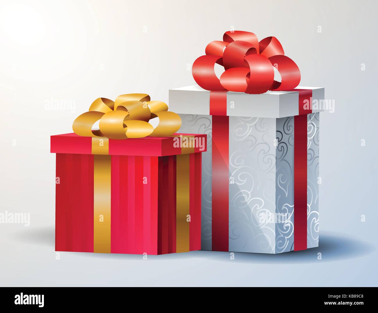 Vector gift boxes illustration Stock Vector Image & Art - Alamy