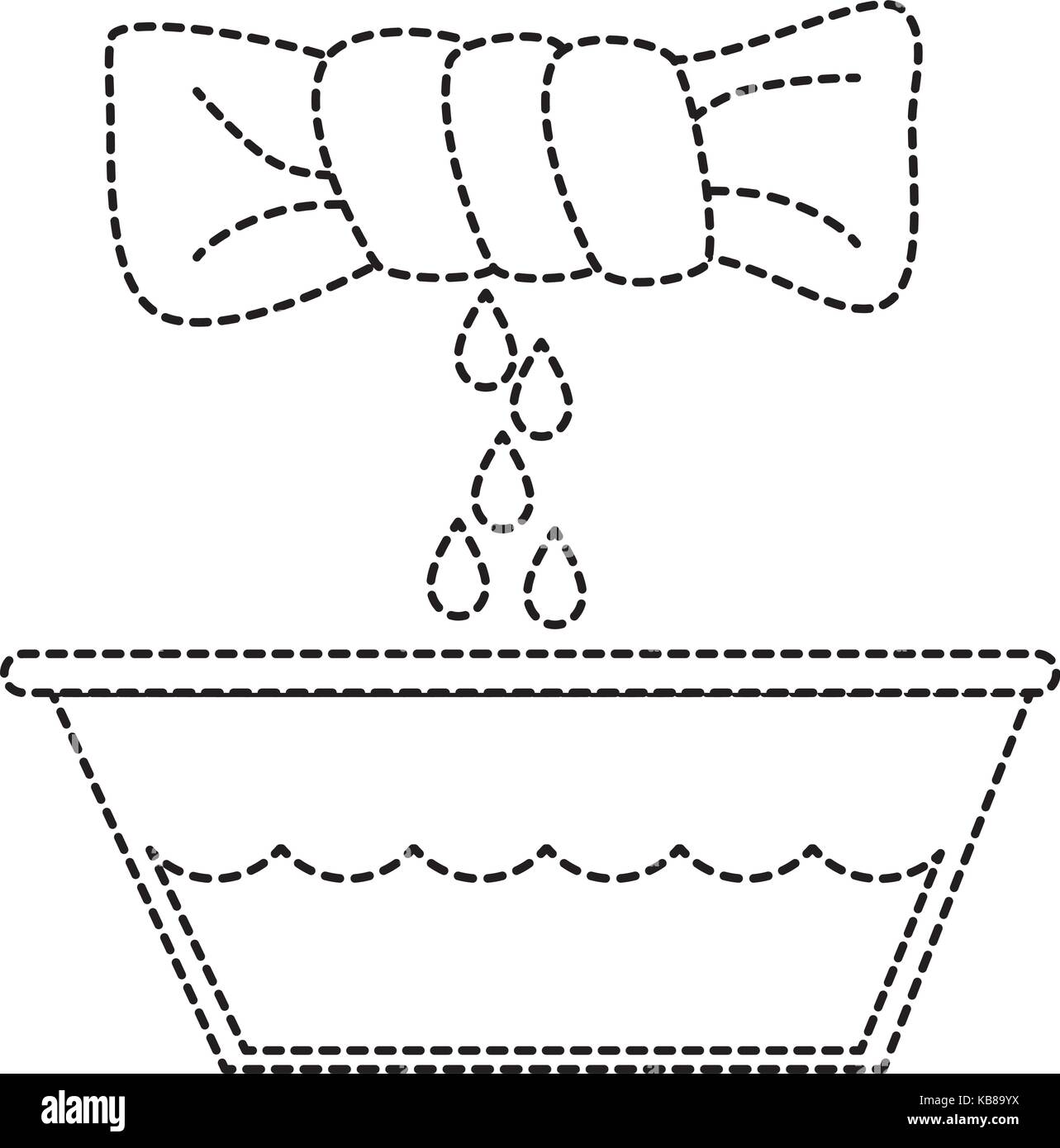 Squeeze water Stock Vector Images - Alamy