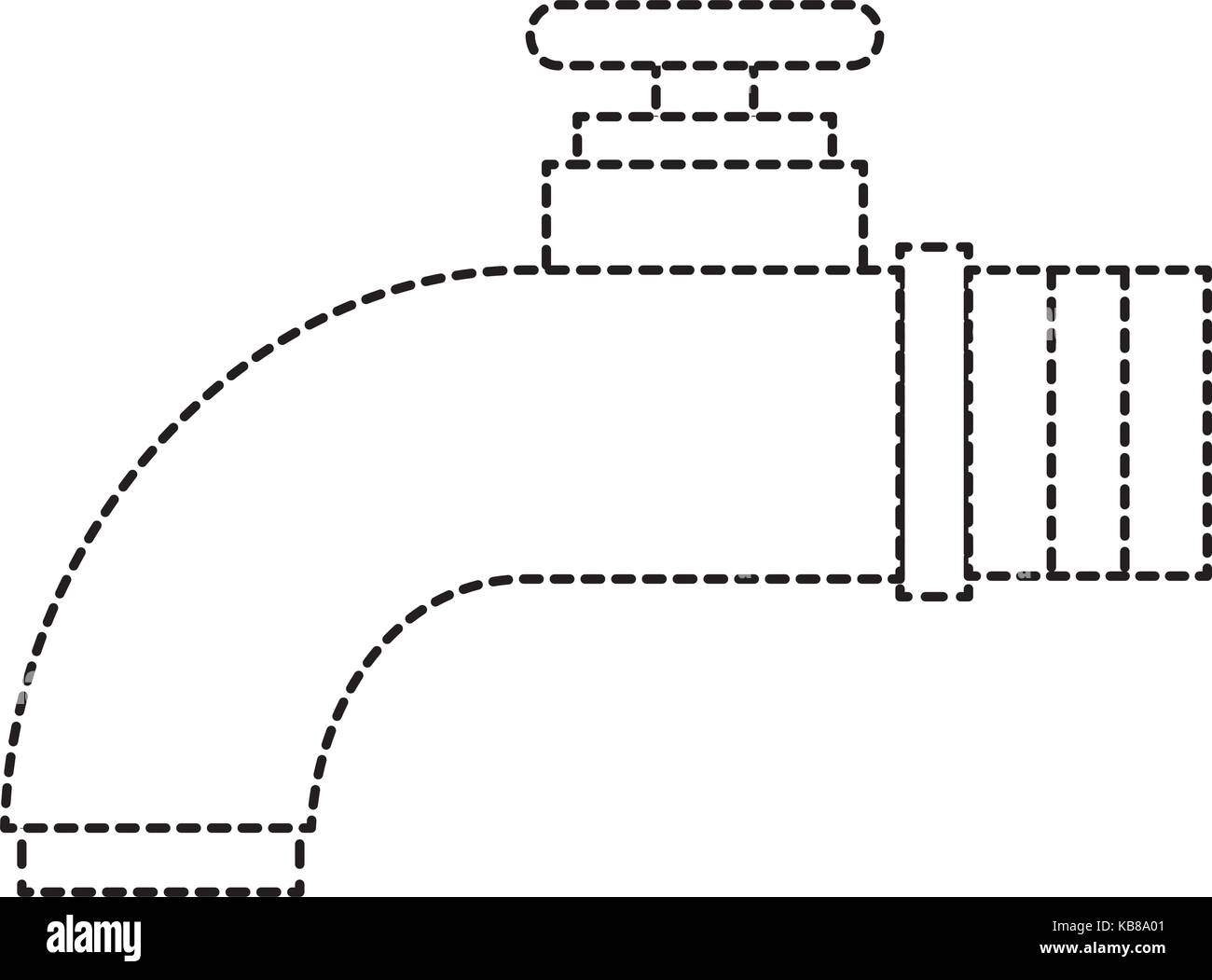 water tap isolated icon Stock Vector Image & Art - Alamy