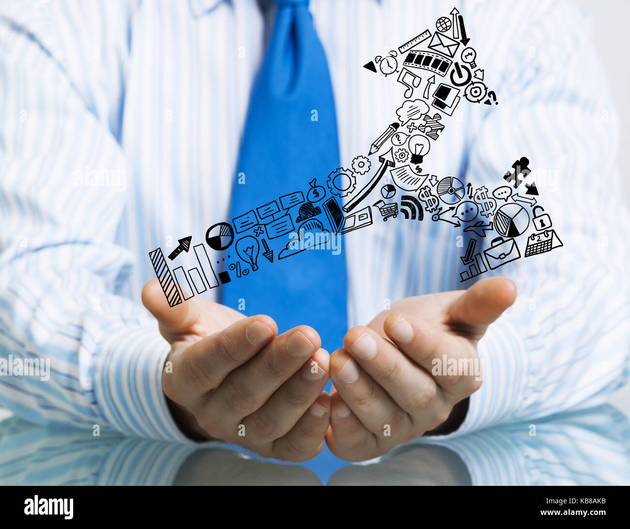 Protect your business Stock Photo - Alamy