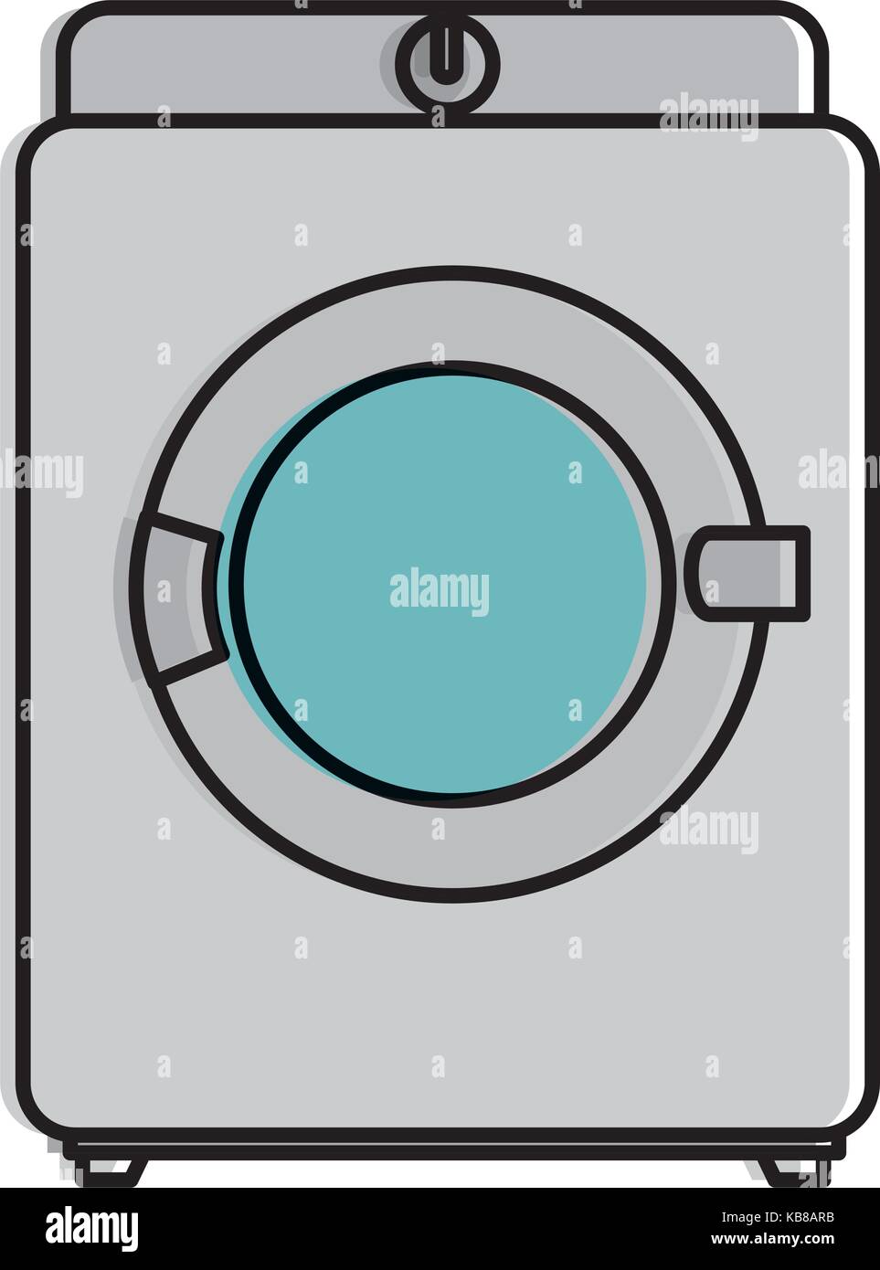 Digital washer Stock Vector Images - Alamy