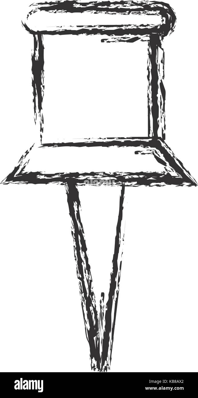 push pin icon Stock Vector Image & Art - Alamy