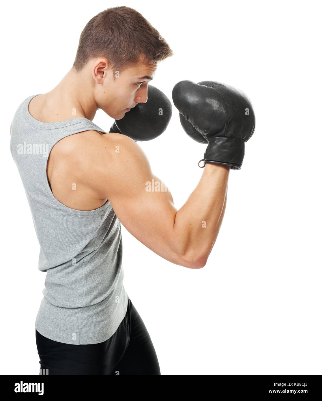 Boxing Stance Side View