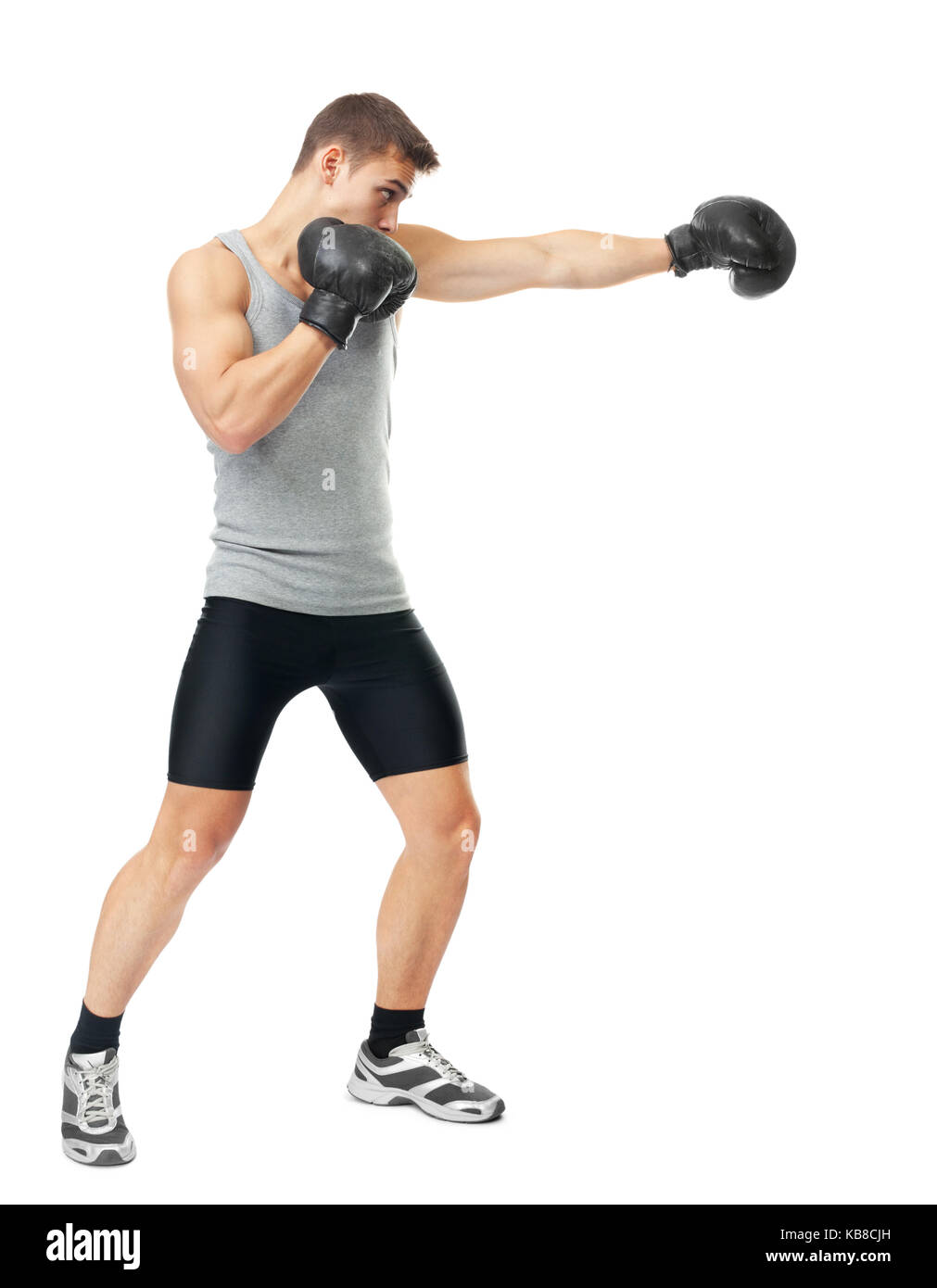 Boxing Stance Side View