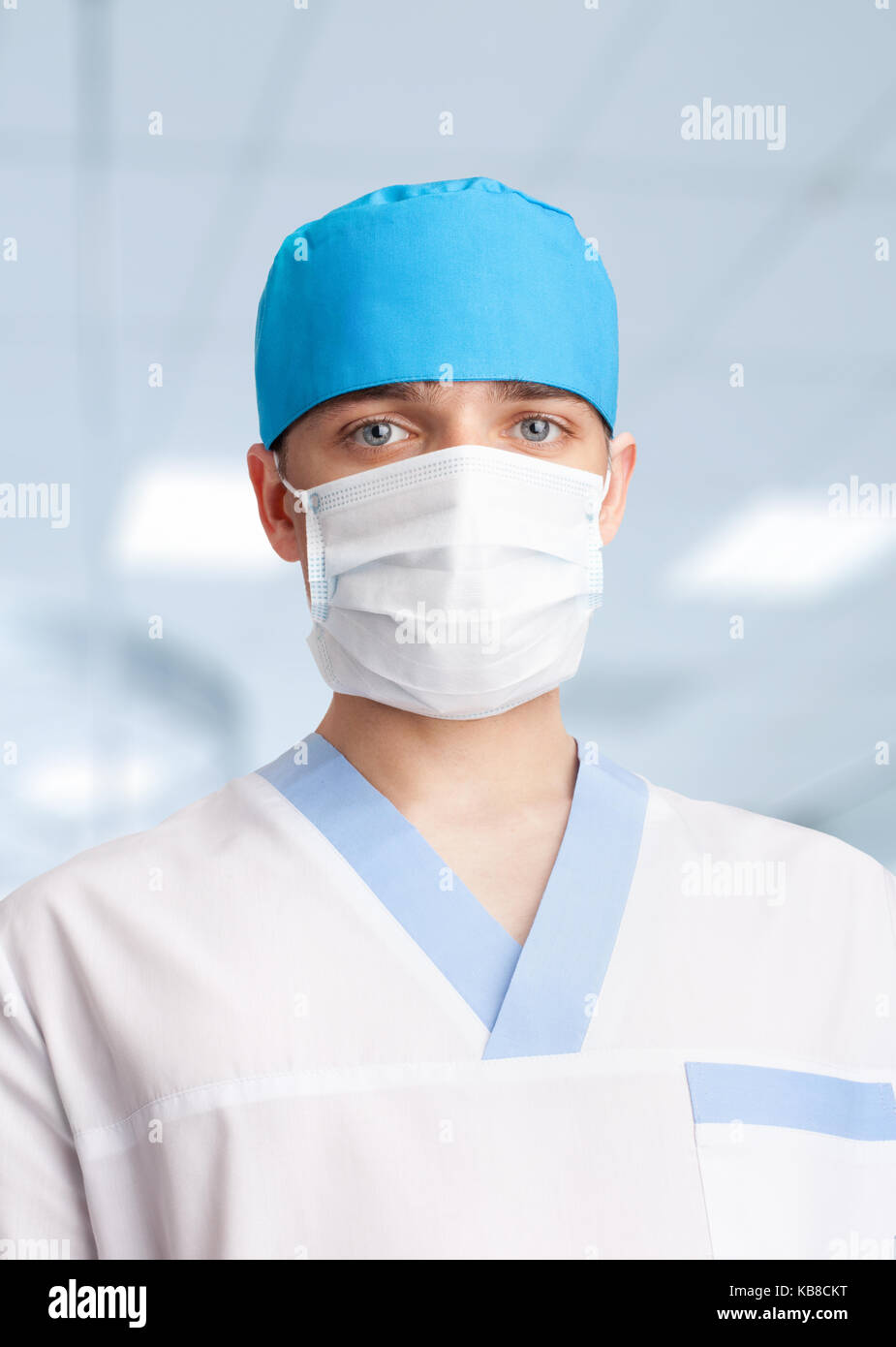 medical doctor in mask in hospital Stock Photo - Alamy