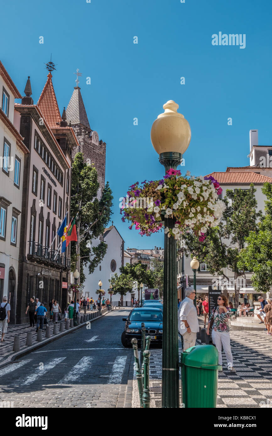 Funchal Cathedral, Madeira Island Stock Photo - Alamy