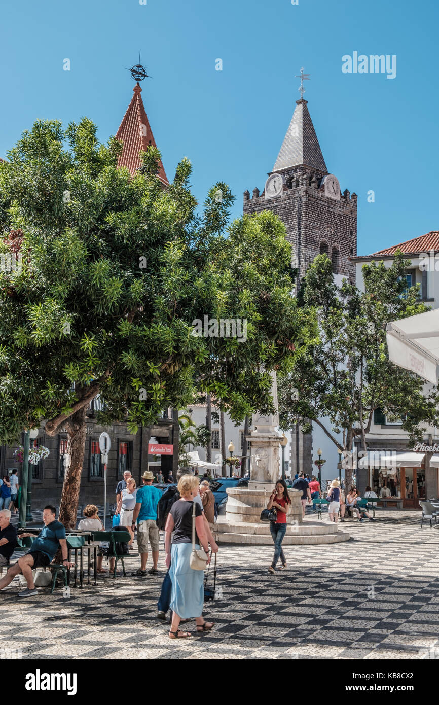 Funchal Cathedral, Madeira Island Stock Photo - Alamy