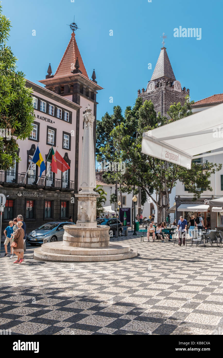 Funchal Cathedral, Madeira Island Stock Photo - Alamy