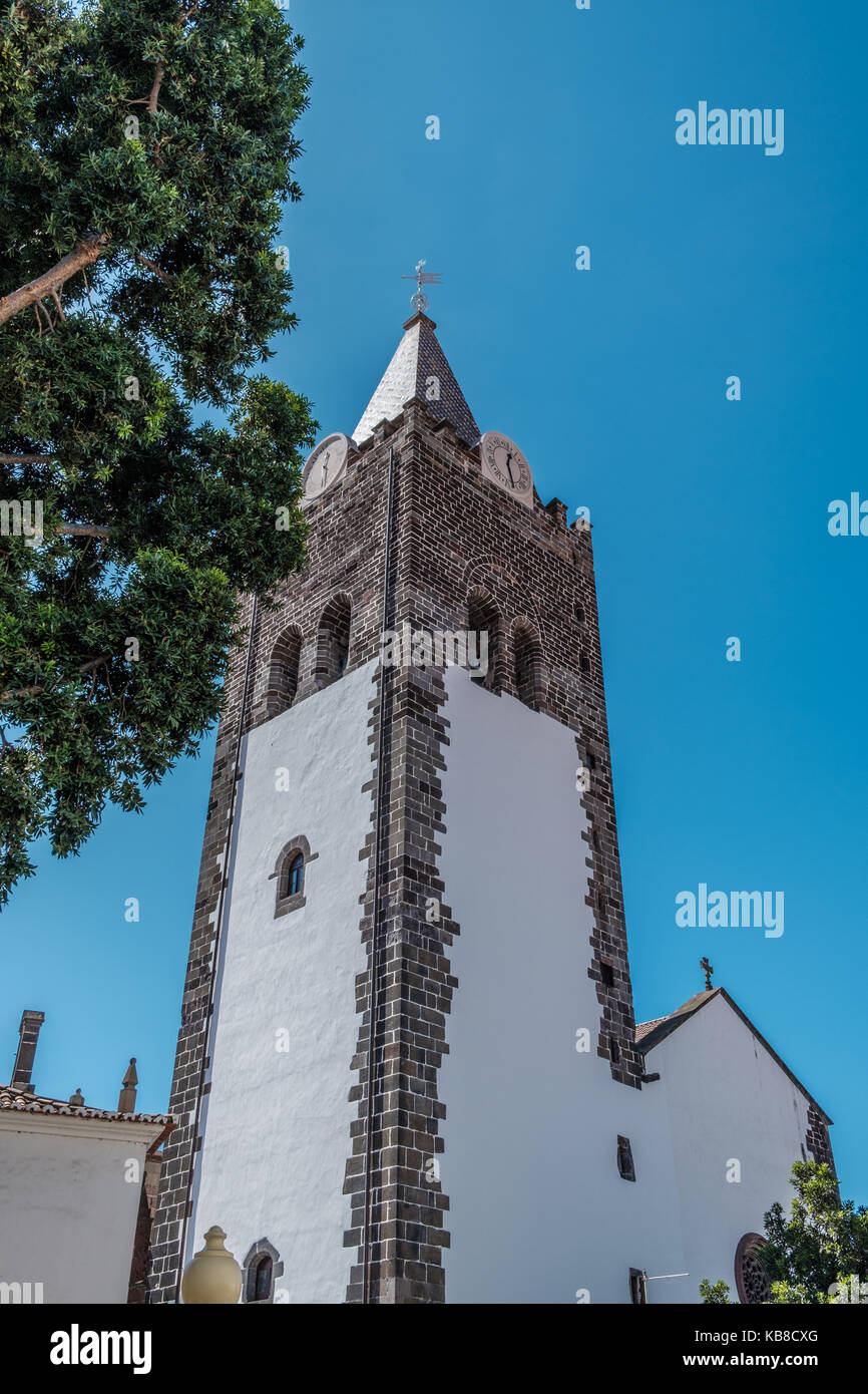 Funchal Cathedral, Madeira Island Stock Photo - Alamy