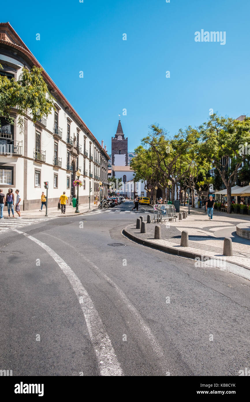 Funchal Cathedral, Madeira Island Stock Photo - Alamy
