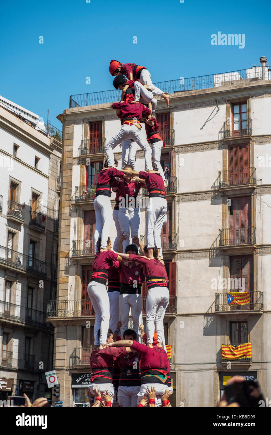 One of Catalonia’s most famous traditions is that of the “castells ...
