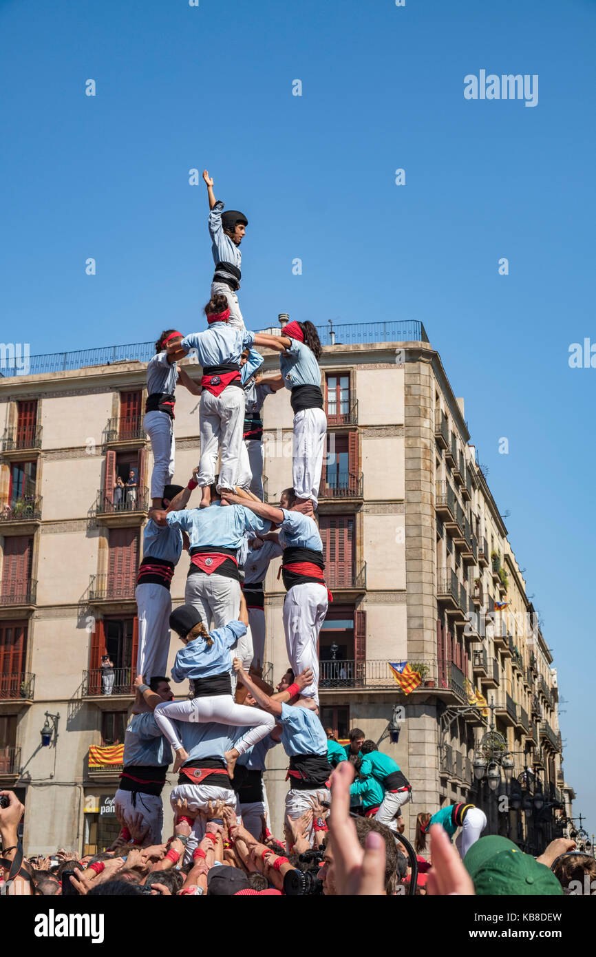One of Catalonia’s most famous traditions is that of the “castells ...