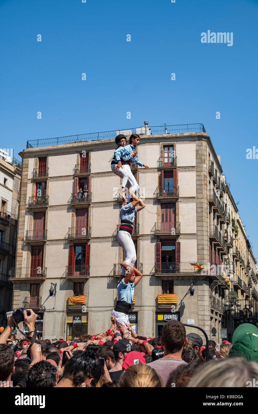 One of Catalonia’s most famous traditions is that of the “castells ...