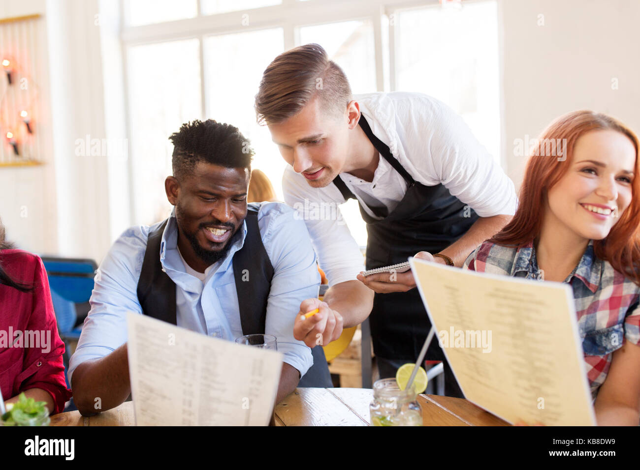 Menu client hi-res stock photography and images - Alamy