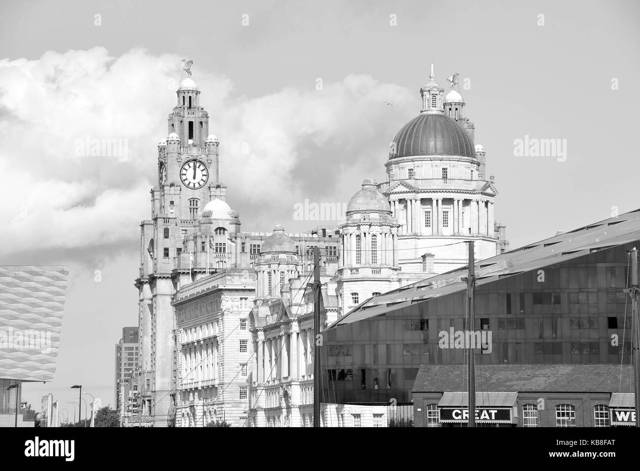 Photo's around Liverpool Stock Photo - Alamy