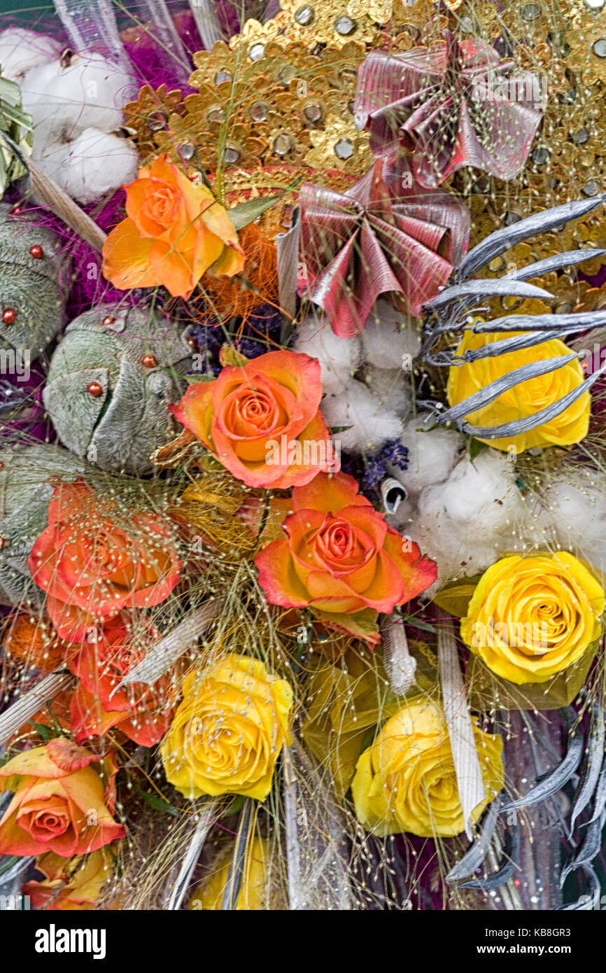 colourful decorative flower bouquet Stock Photo - Alamy