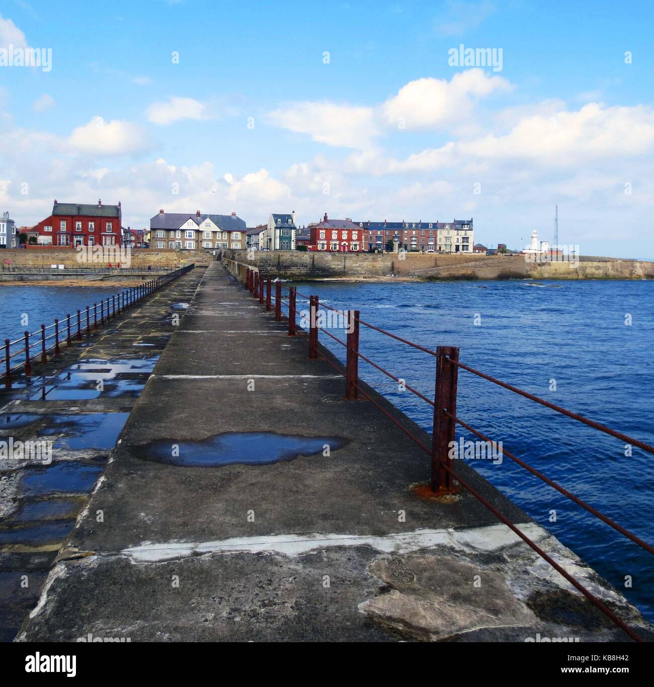 Heugh breakwater hi-res stock photography and images - Alamy
