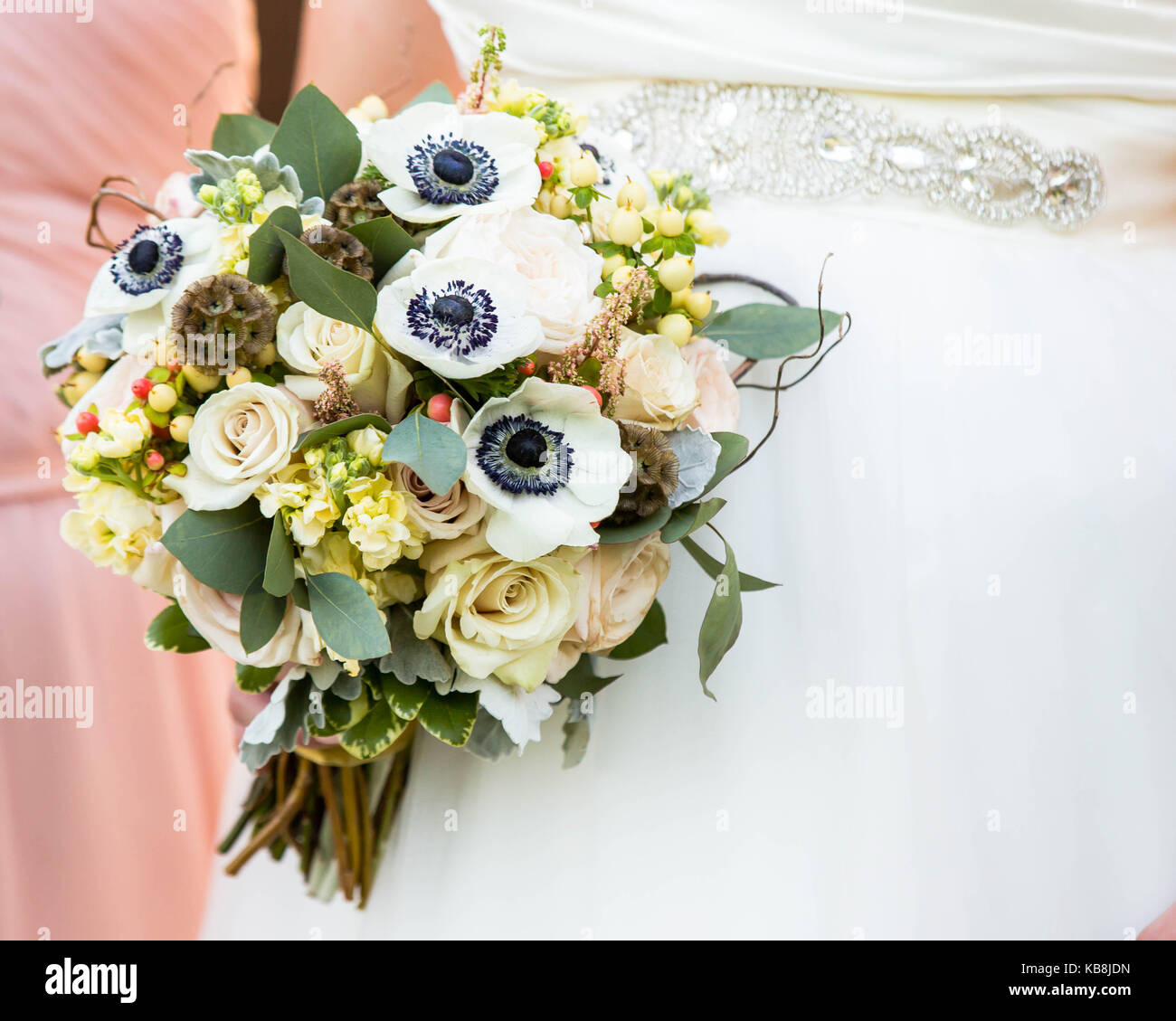 A variety of flowers including poppies and roses Stock Photo - Alamy