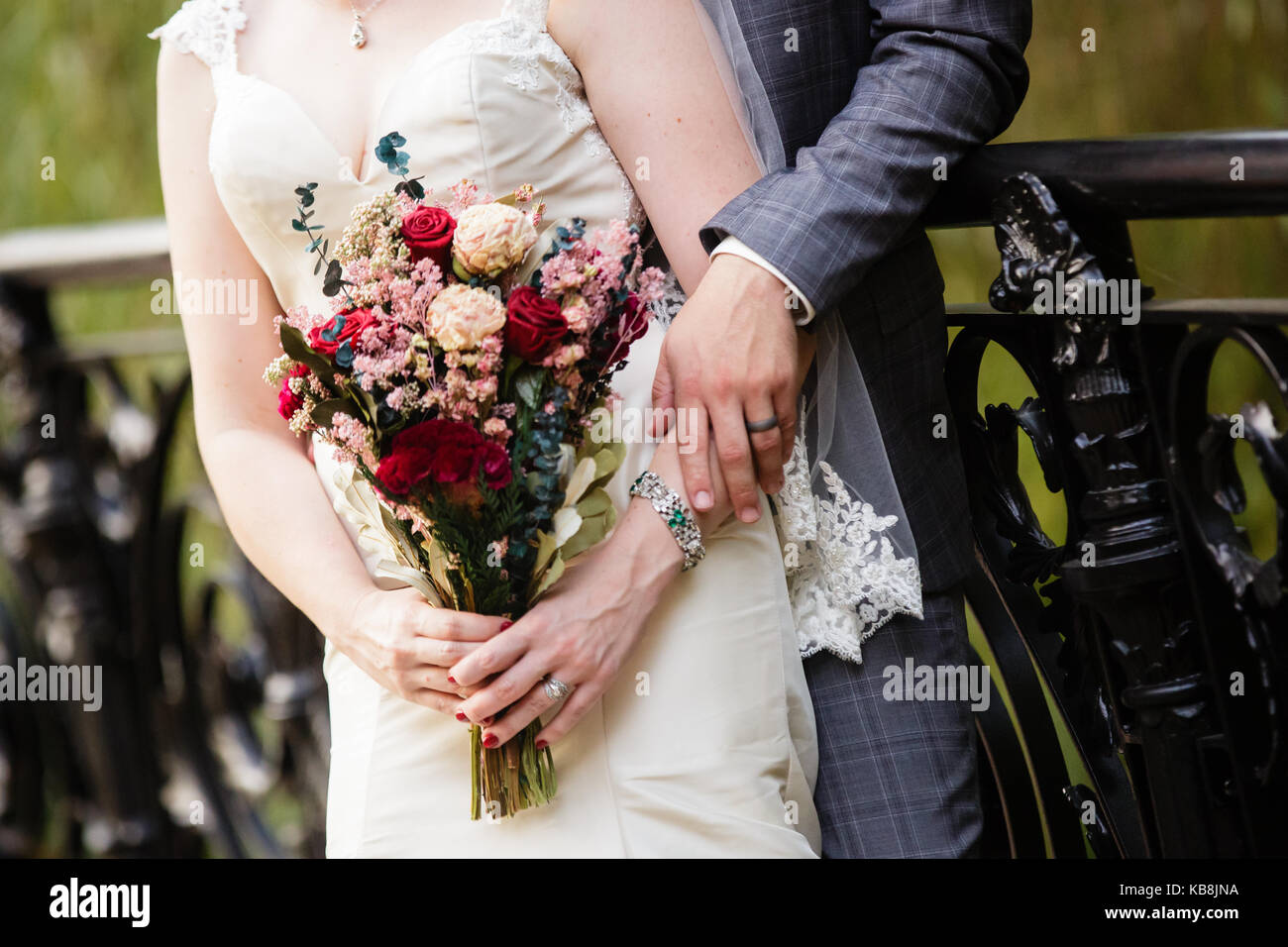 Man shows red rose woman hi-res stock photography and images - Alamy