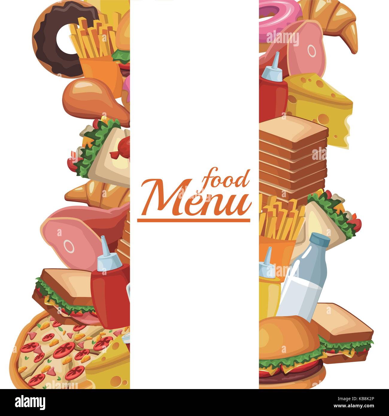 Food restaurant menu Stock Vector Image & Art - Alamy