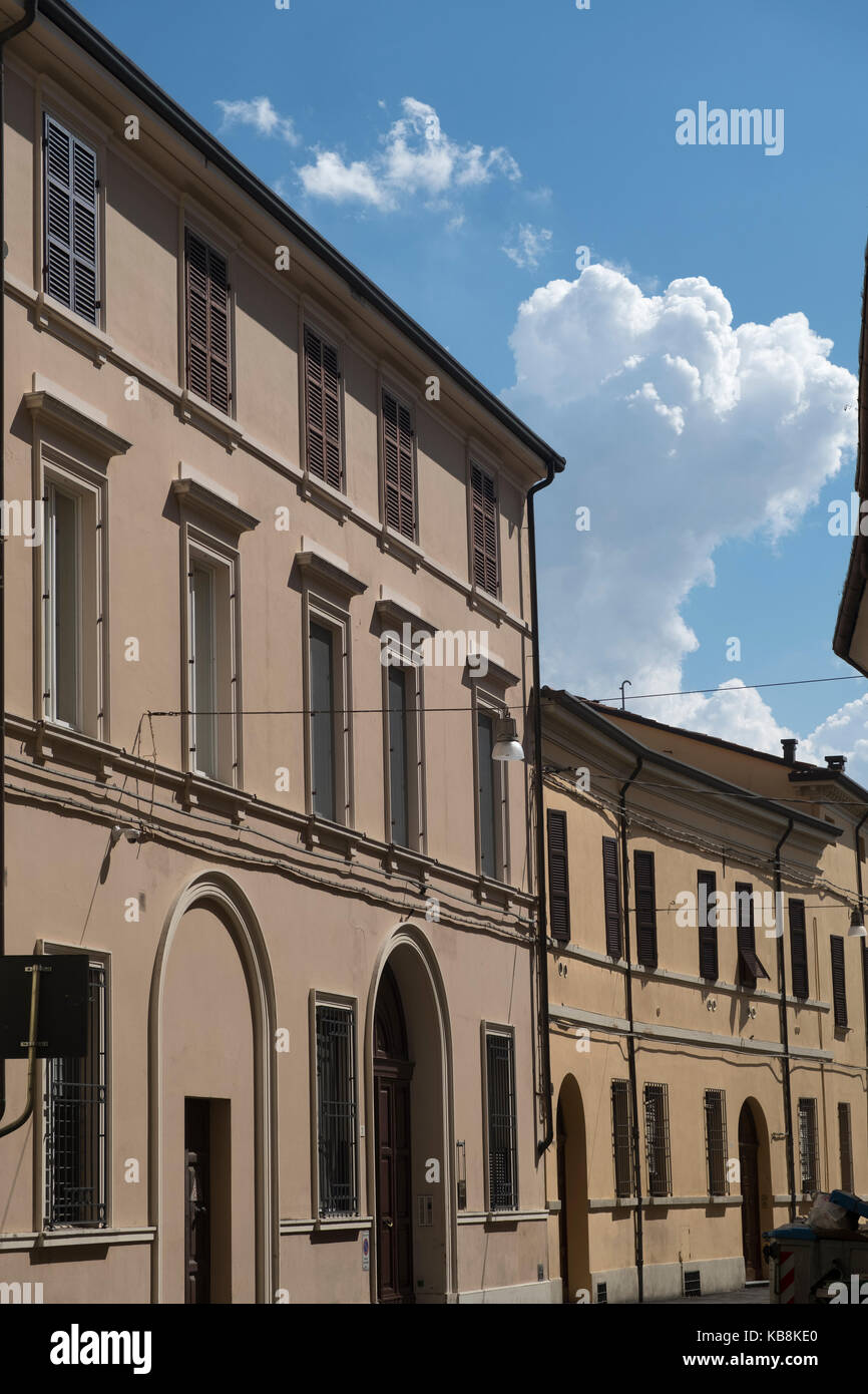 Forli (Emilia Romagna, Italy): exterior of historic buildings Stock ...