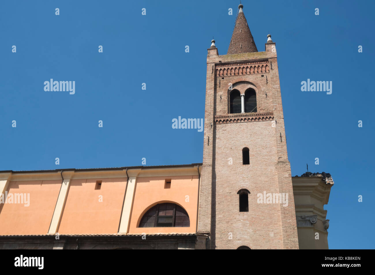 Forli (Emilia Romagna, Italy): ancient church of Santissima Trinita ...