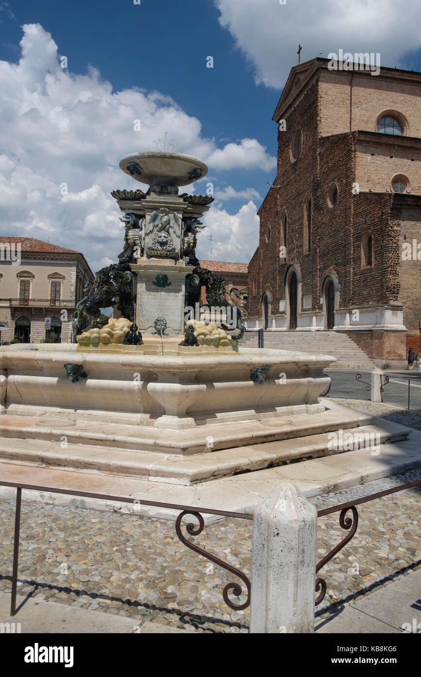 Faenza (Forli Cesena, Emilia Romagna, Italy): exterior of historic ...