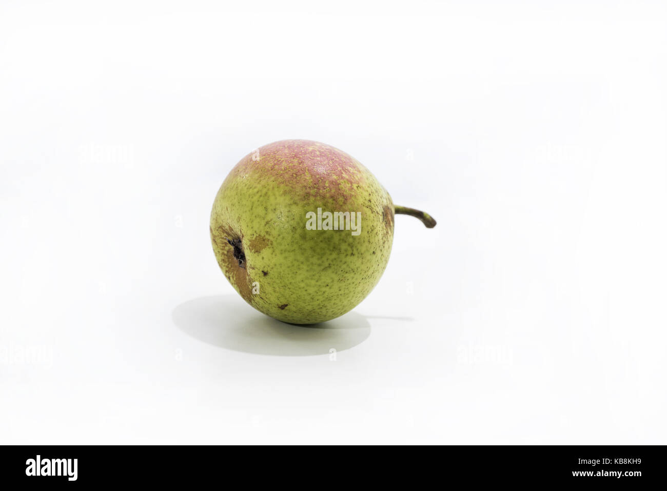 Big yellow Pear isolated on white background Stock Photo - Alamy