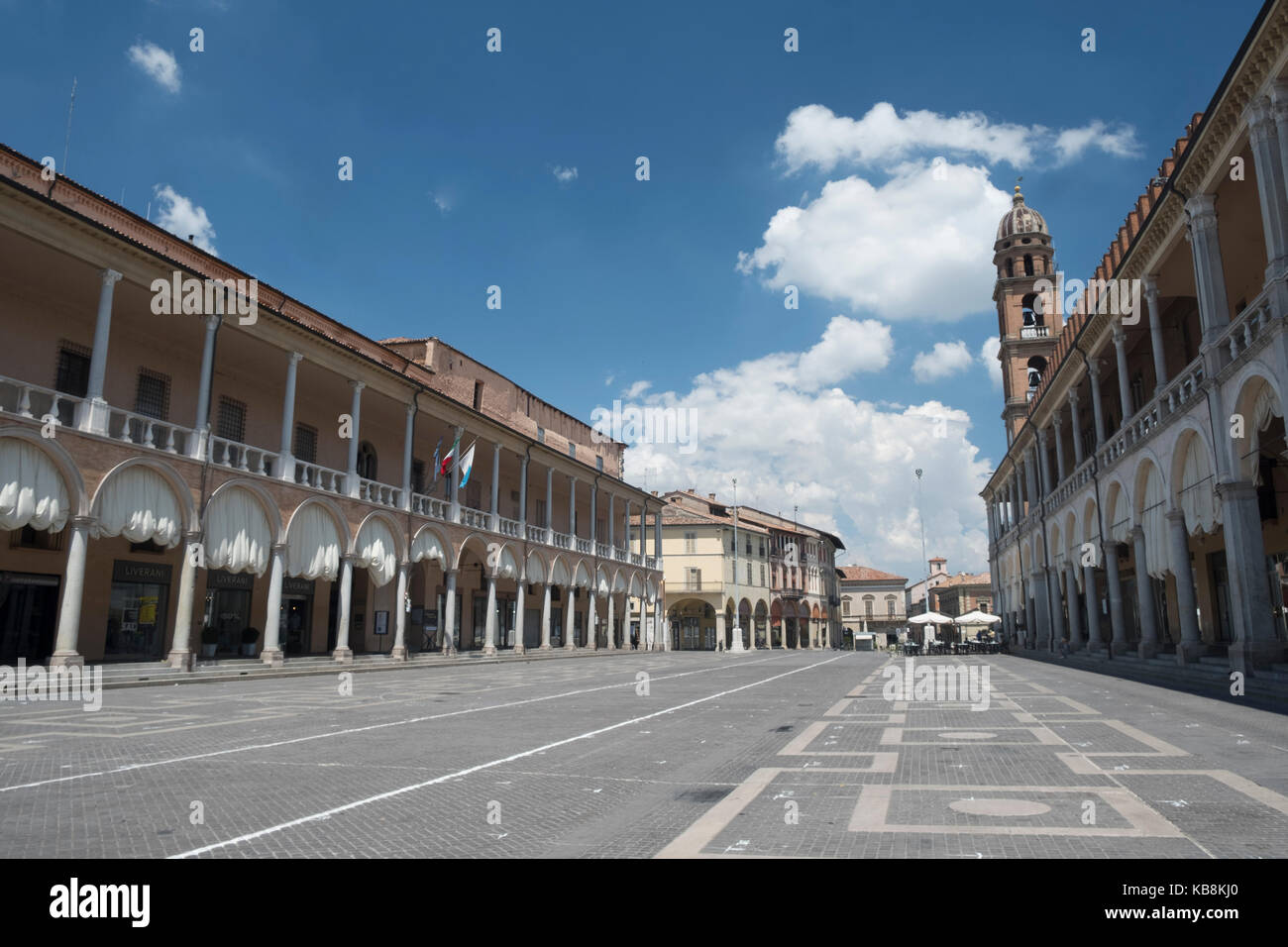 Faenza (Forli Cesena, Emilia Romagna, Italy): exterior of historic ...