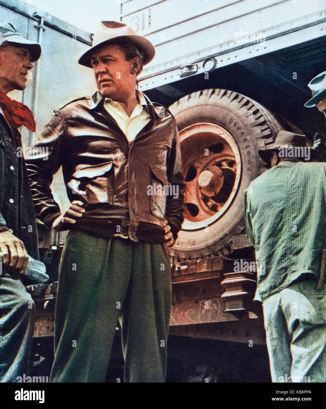Night Freight, aka: Nachtfracht, USA 1955, Regie: Jean Yarbrough ...
