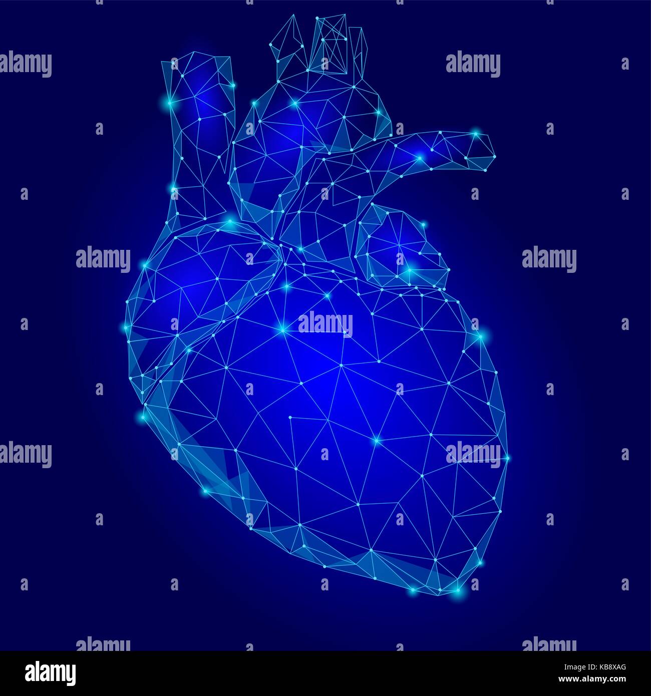 Abstract heart human organ Stock Vector Images - Alamy