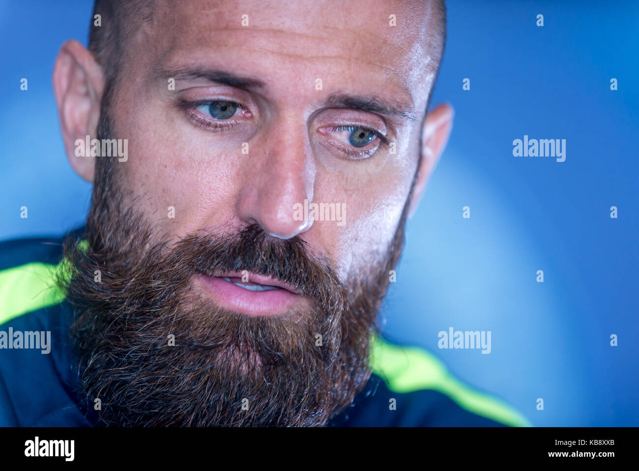 Bruno Saltor, captain of Brighton and Hove Albion FC, at the club's ...