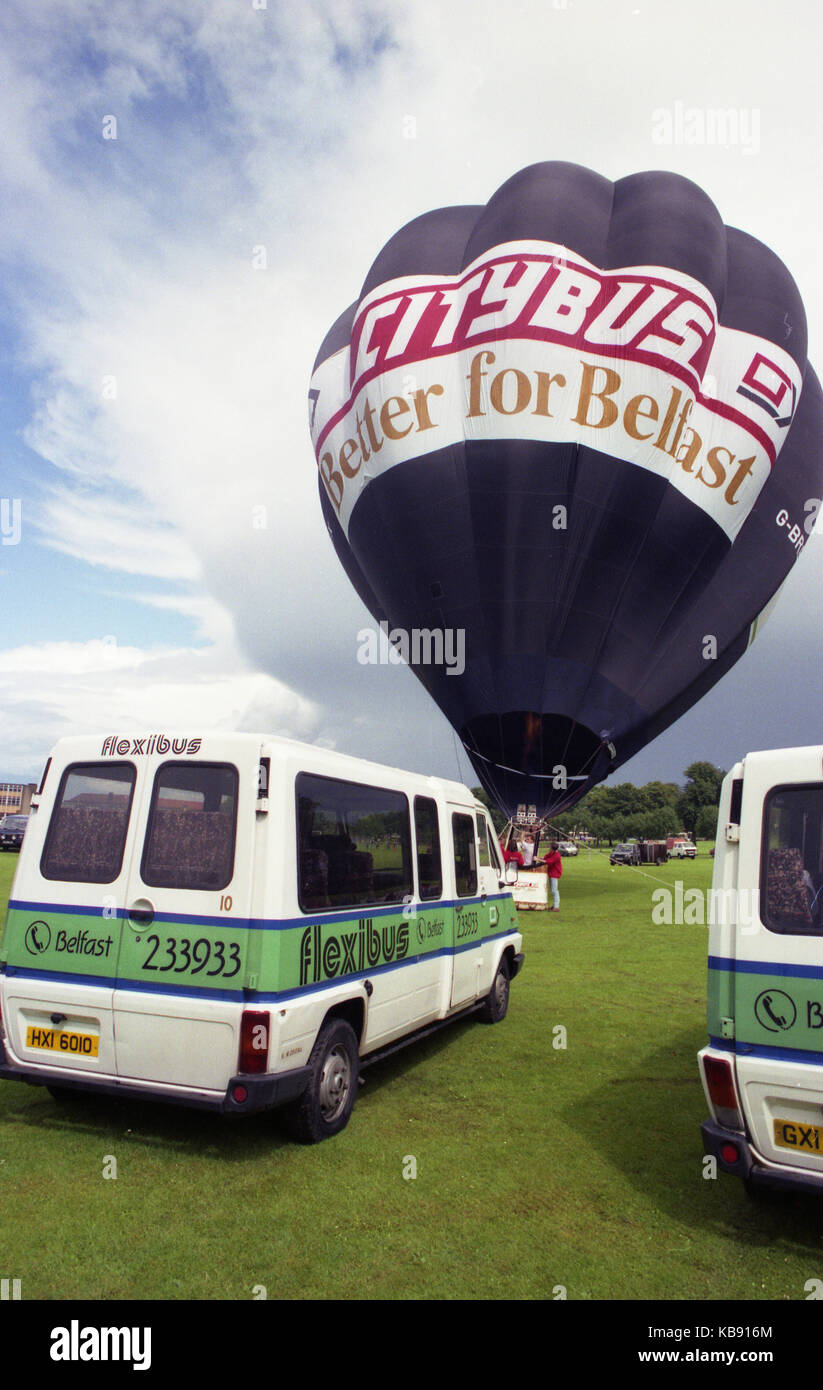 Better for Belfast 1993 Archive Citybus Ulster Bus Balloon Festival ...