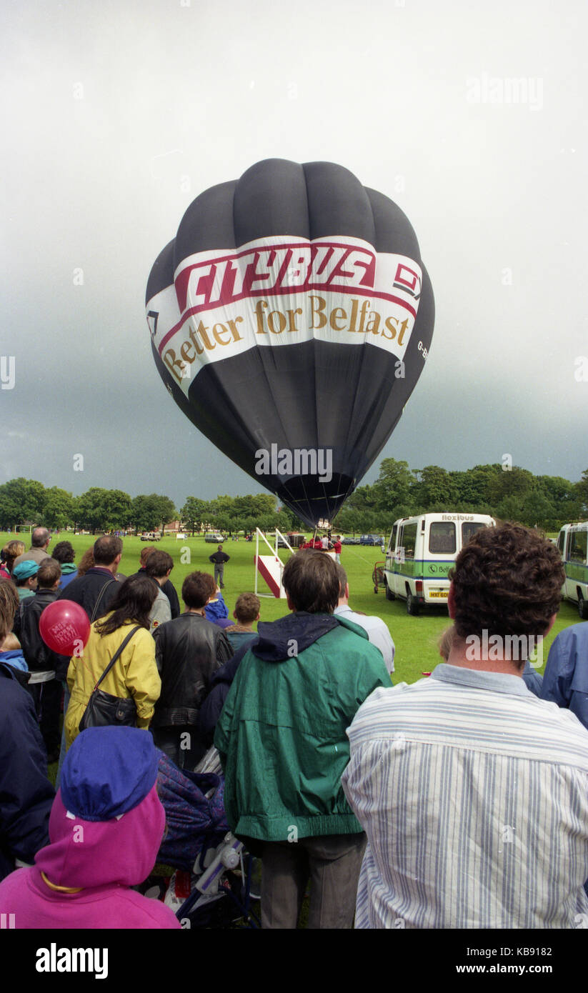 Better for Belfast 1993 Archive Citybus Ulster Bus Balloon Festival ...