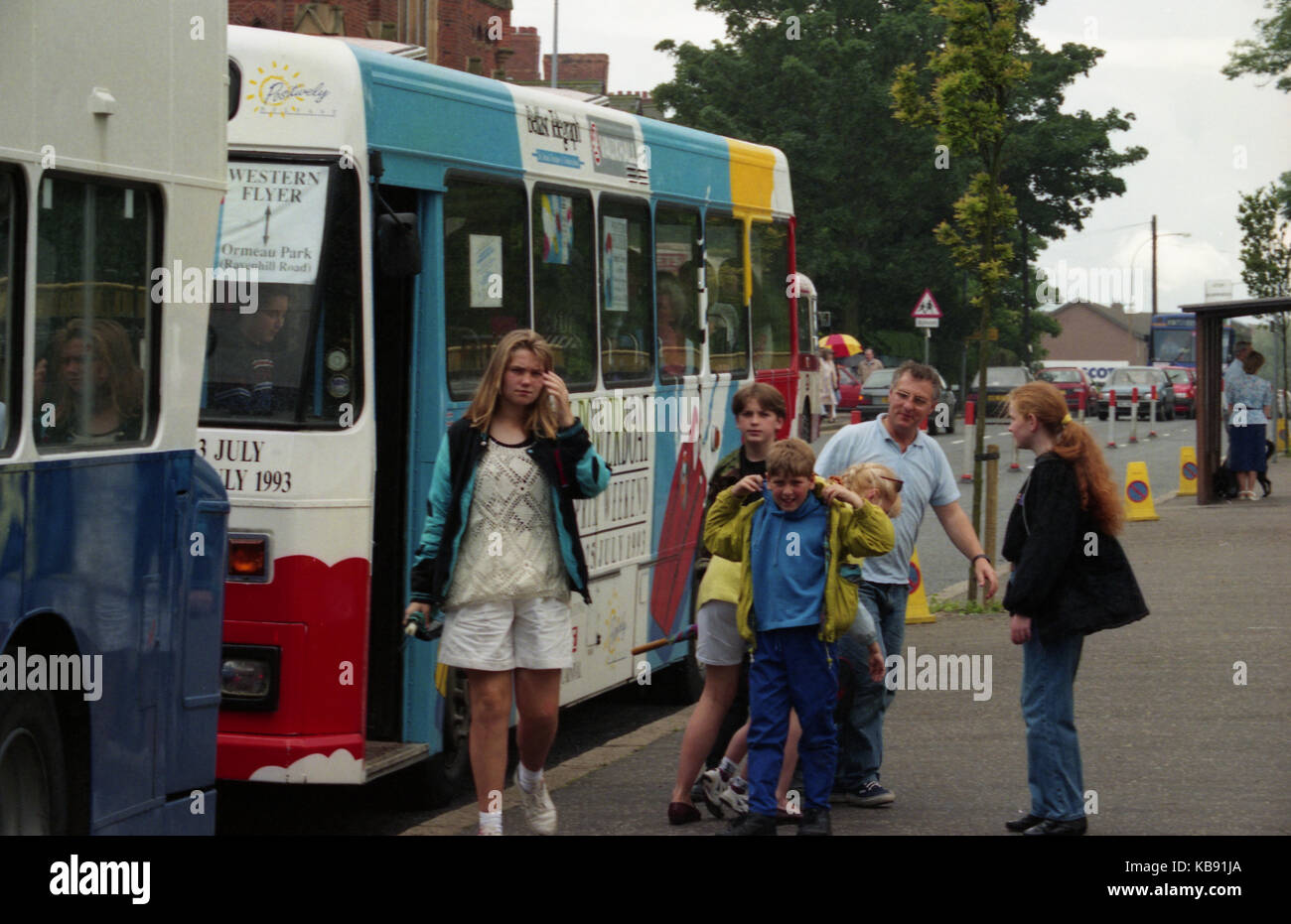 Better for Belfast 1993 Archive Citybus Ulster Bus Balloon Festival ...
