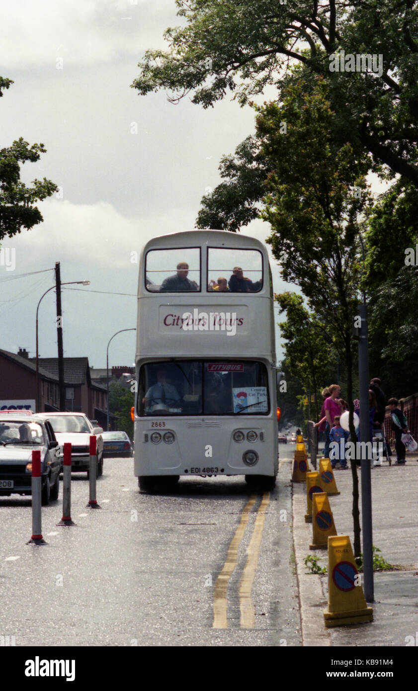 Better for Belfast 1993 Archive Citybus Ulster Bus Balloon Festival ...
