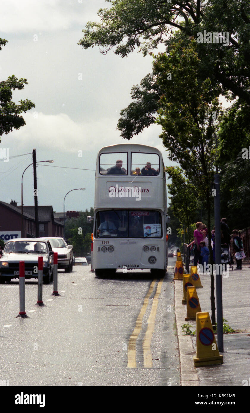 Better for Belfast 1993 Archive Citybus Ulster Bus Balloon Festival ...