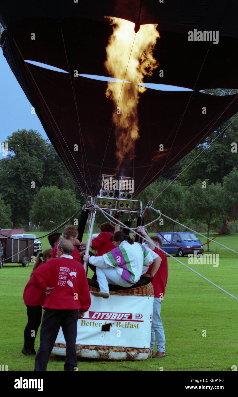 Better for Belfast 1993 Archive Citybus Ulster Bus Balloon Festival ...