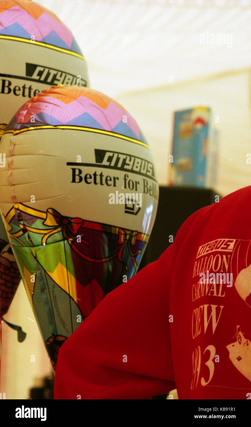 Better for Belfast 1993 Archive Citybus Ulster Bus Balloon Festival ...