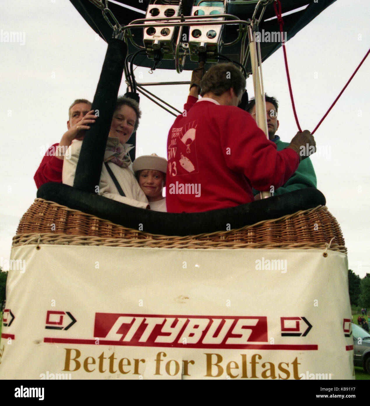 Better for Belfast 1993 Archive Citybus Ulster Bus Balloon Festival ...