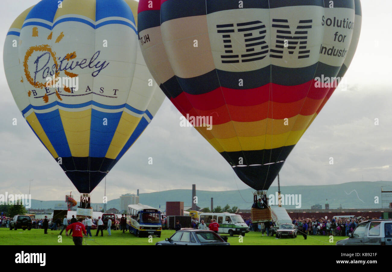 Better for Belfast 1993 Archive Citybus Ulster Bus Balloon Festival ...
