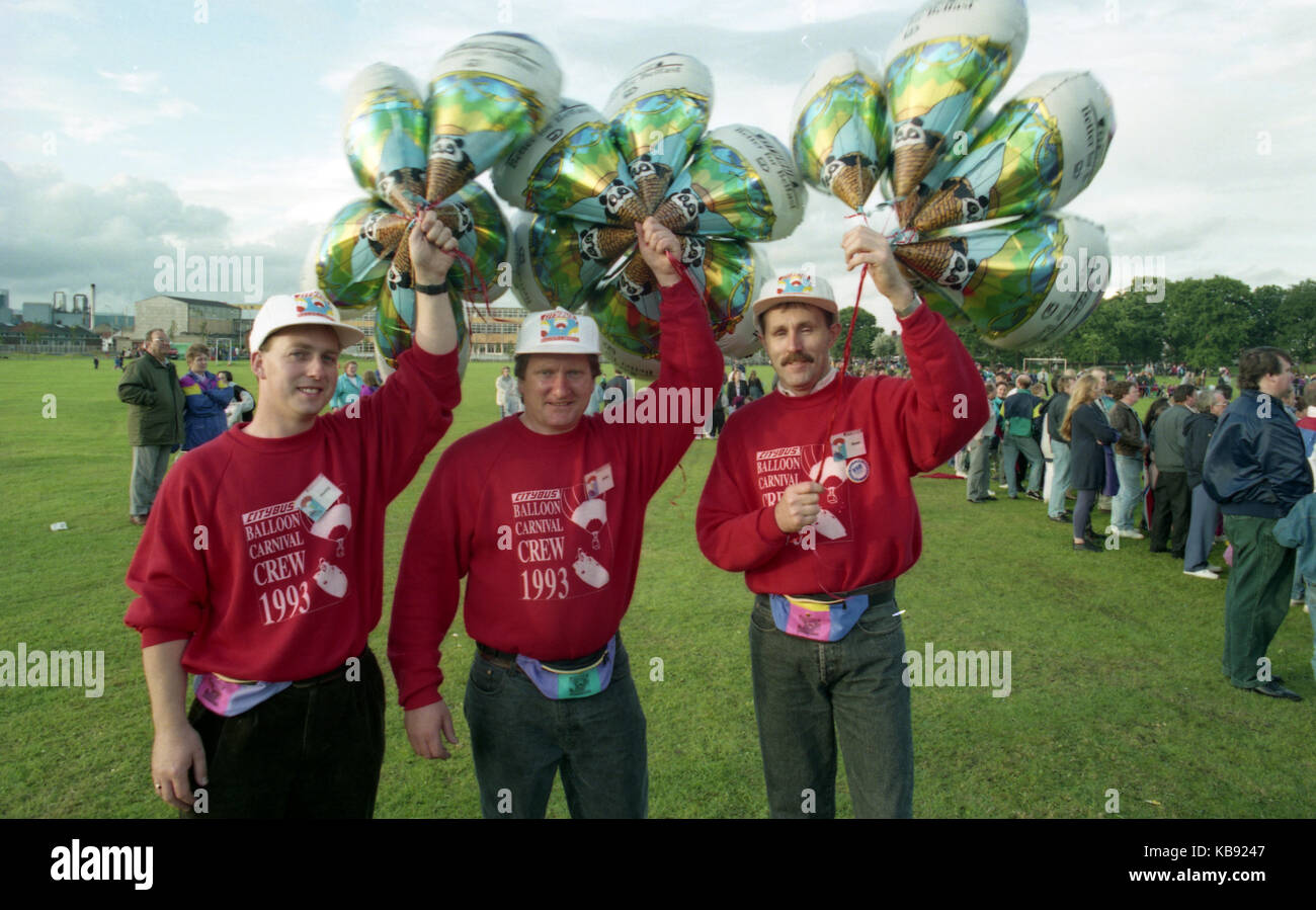 Better for Belfast 1993 Archive Citybus Ulster Bus Balloon Festival ...