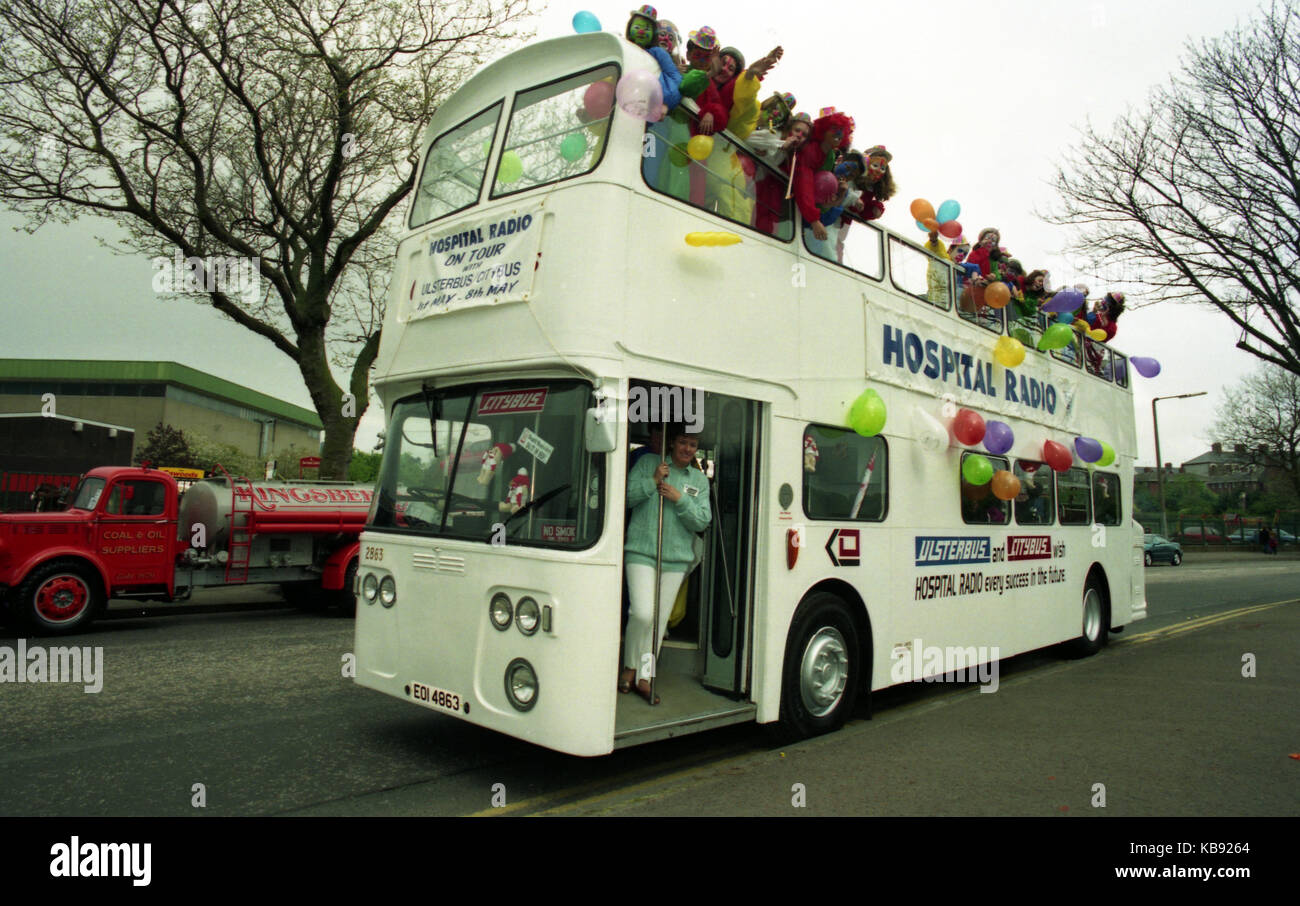 Better for Belfast 1993 Archive Citybus Ulster Bus Balloon Festival ...