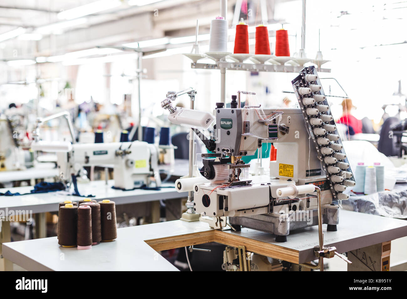 Professional sewing machine overlock hi-res stock photography and ...