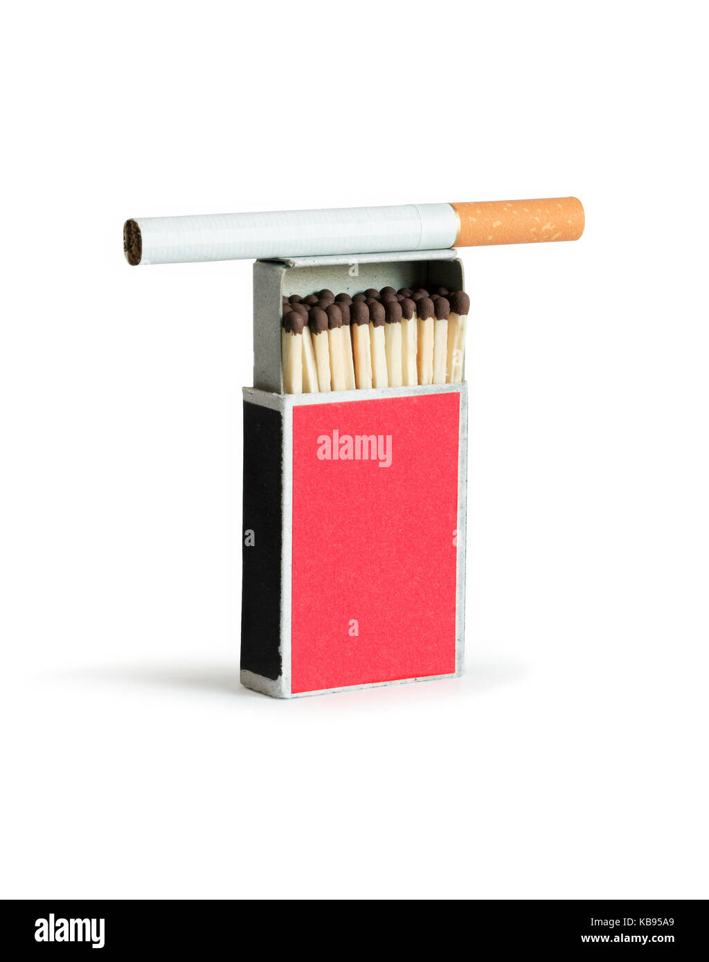 Lighting cigarette match hi-res stock photography and images - Alamy