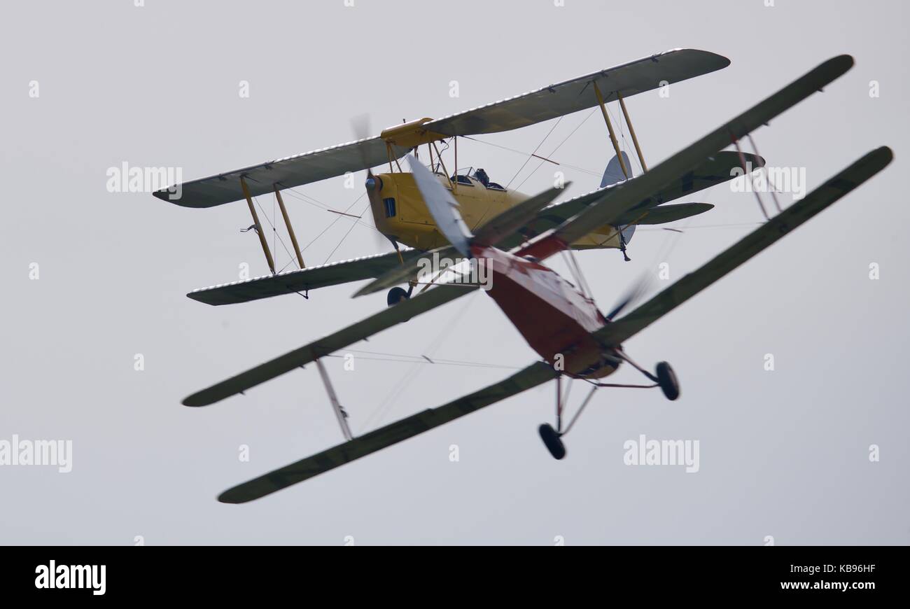 Tiger 9 Aeronautical Display Team Stock Photo - Alamy
