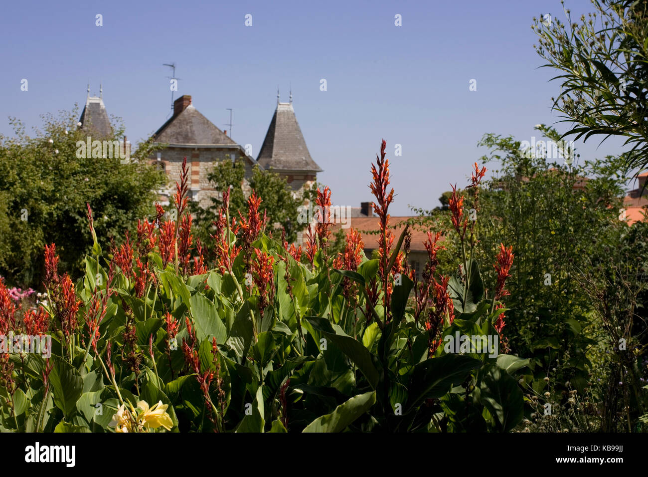 The Jardins du Thabor, Rennes, Brittany, France Stock Photo - Alamy