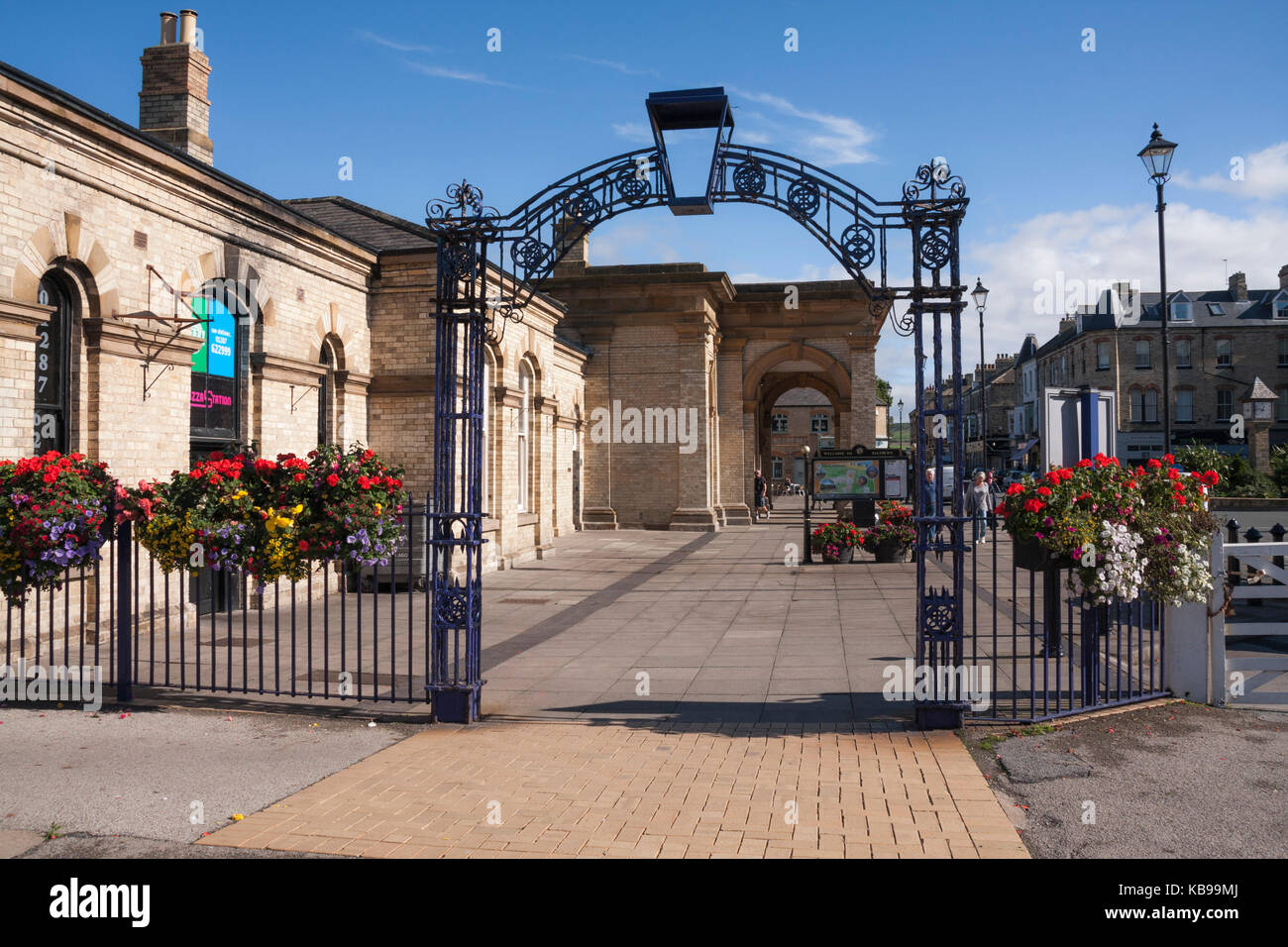 Railway station at Saltburn by the Sea,England, UK Stock Photo - Alamy