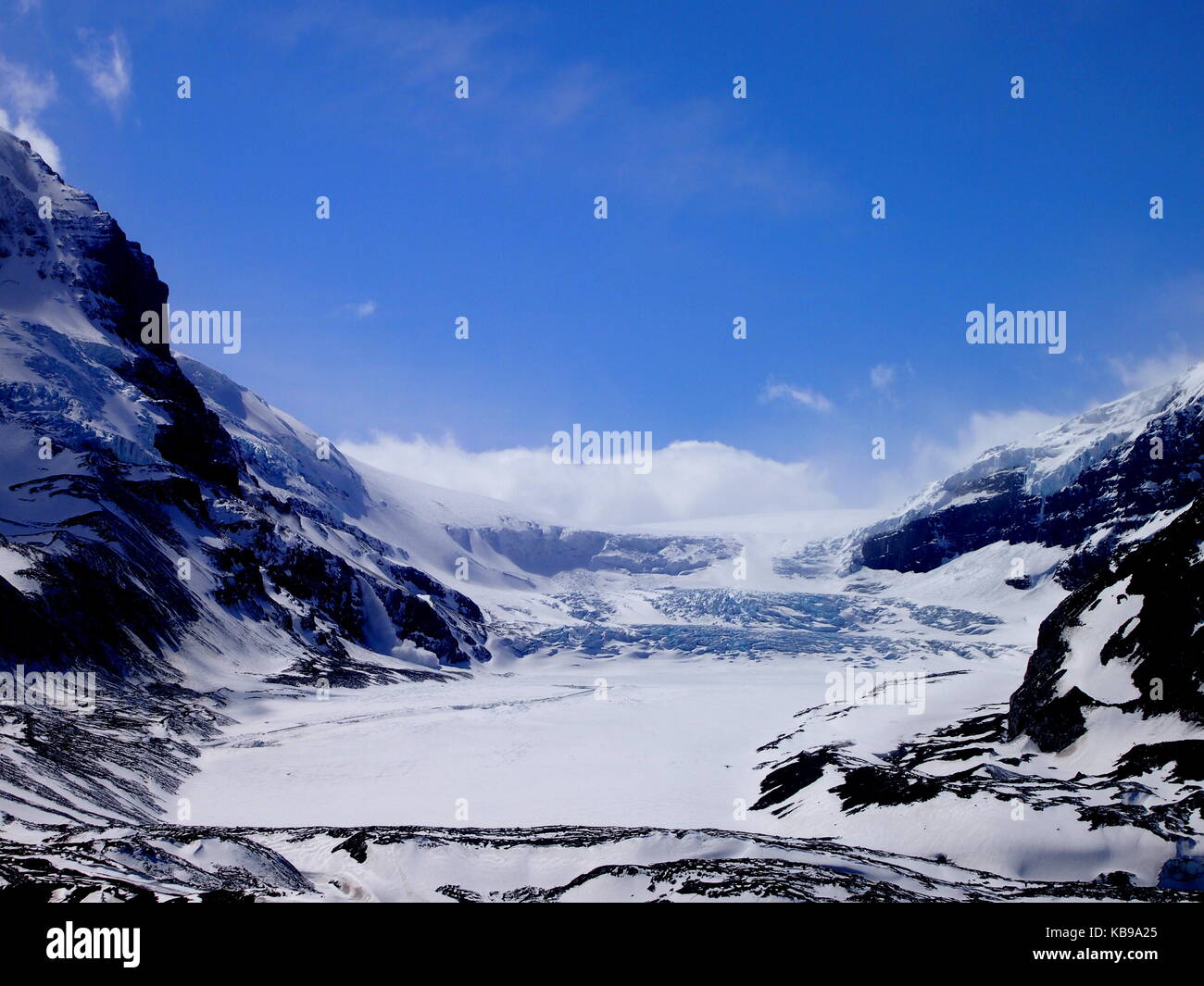Athabasca Glacier, Alberta Canada Stock Photo - Alamy