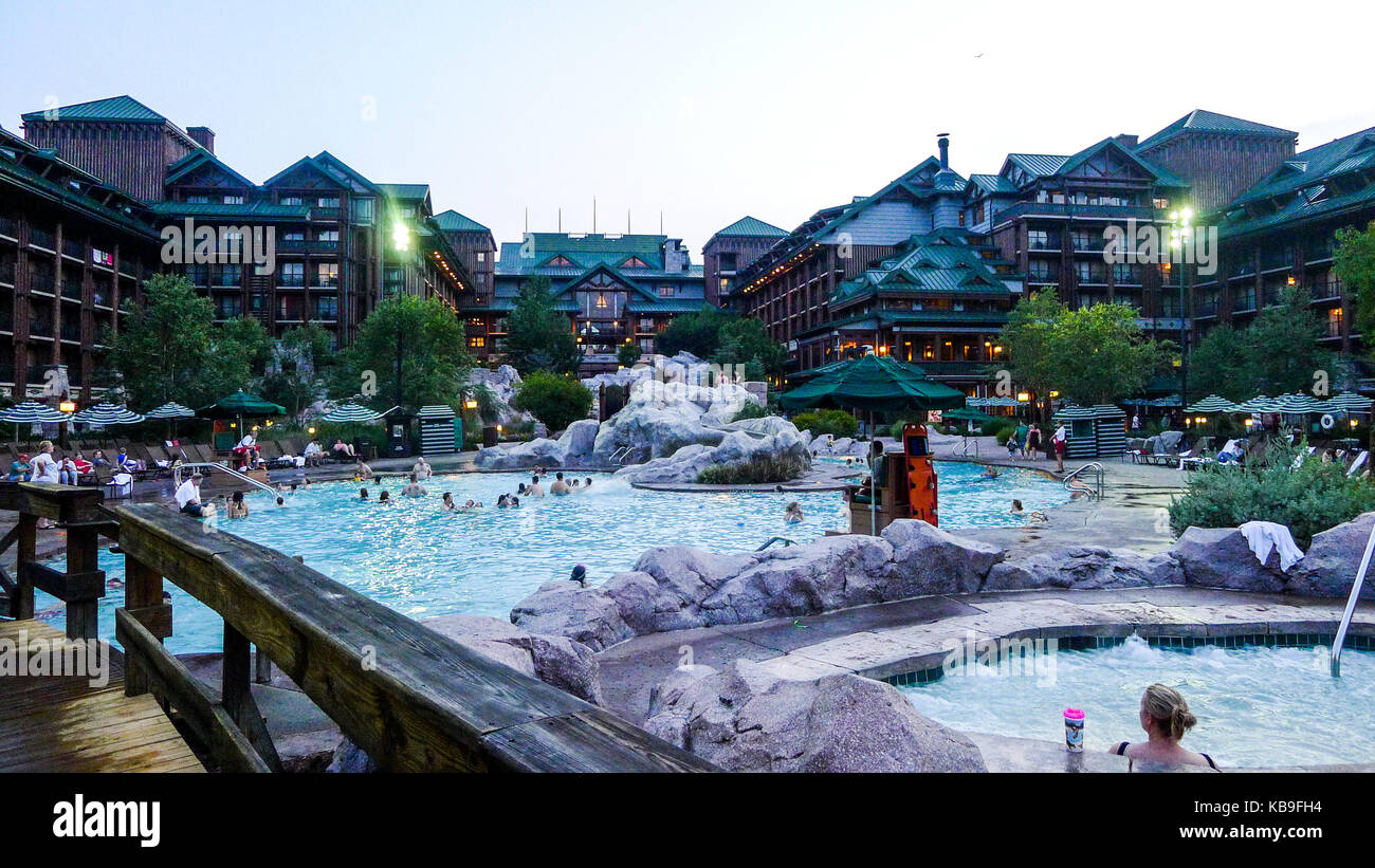 Wilderness Lodge Disney Pool